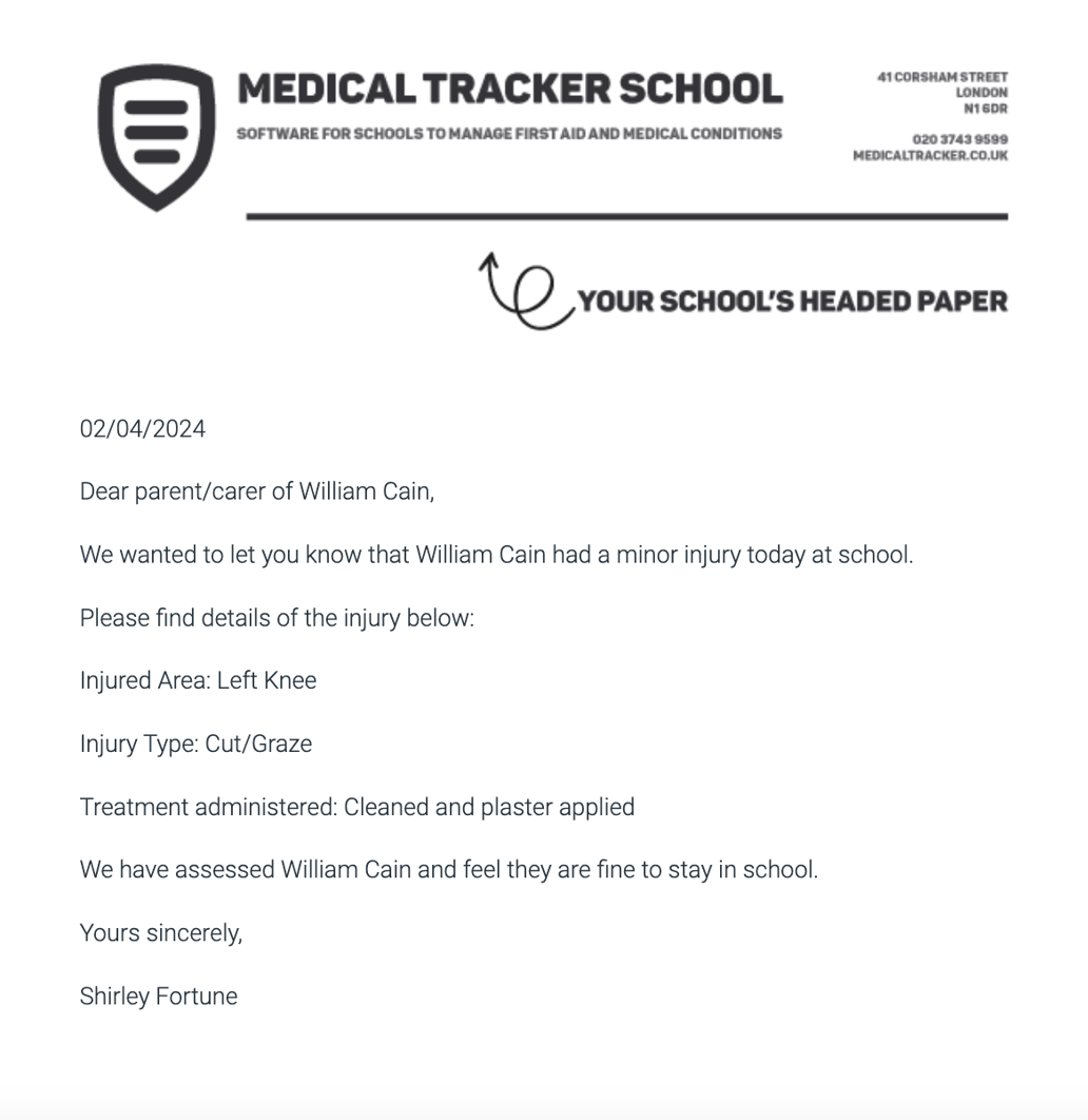 Step 3: Editing and creating letter and email templates