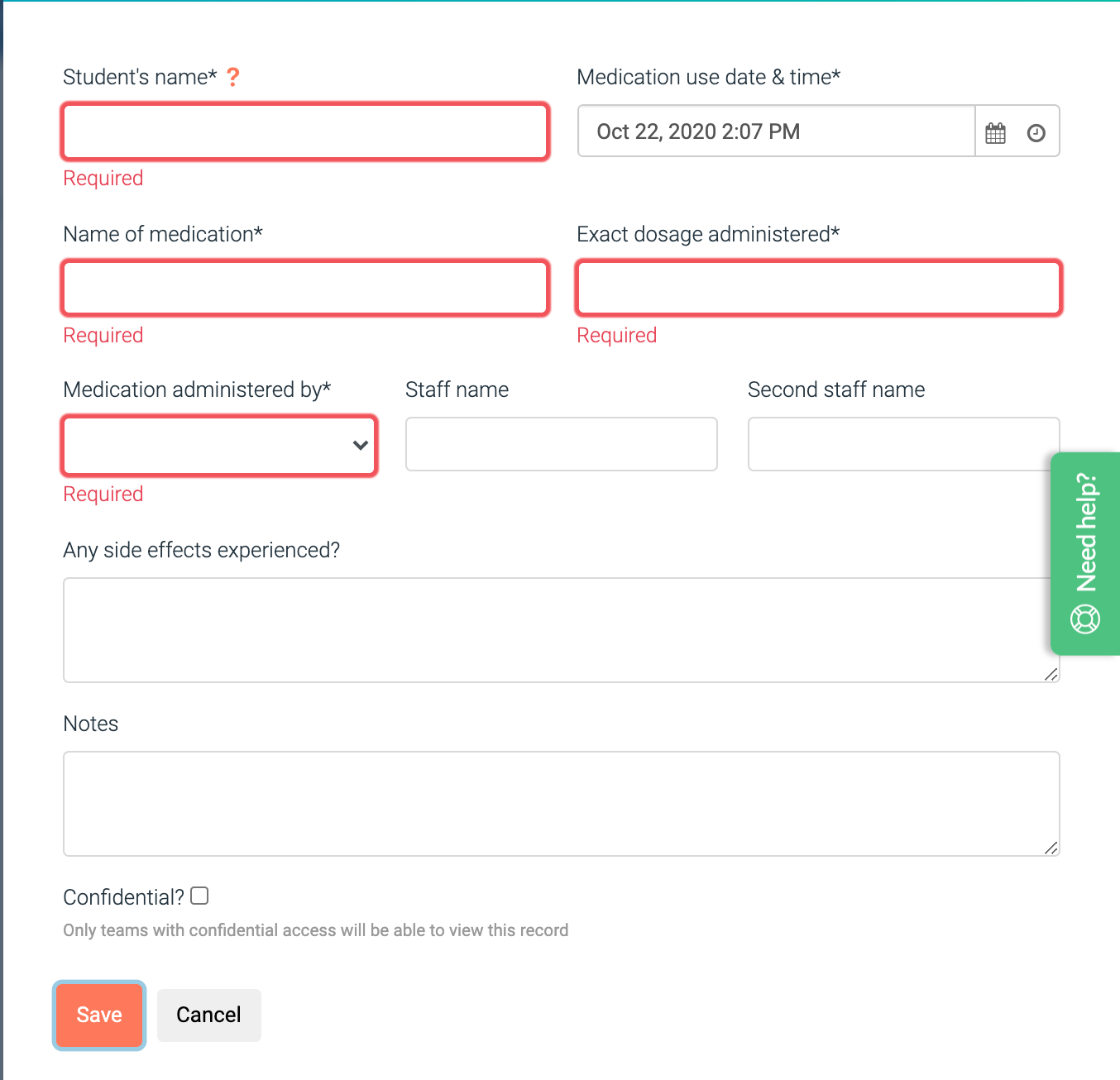 How to record medication administration